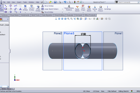 Tutorial - Modeling 3 pipe joint in SolidWorks? - GrabCAD