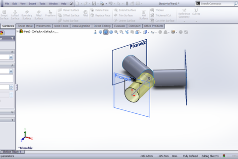 Tutorial - Modeling 3 pipe joint in SolidWorks? - GrabCAD