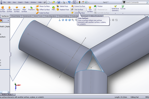 Tutorial - Modeling 3 pipe joint in SolidWorks? - GrabCAD