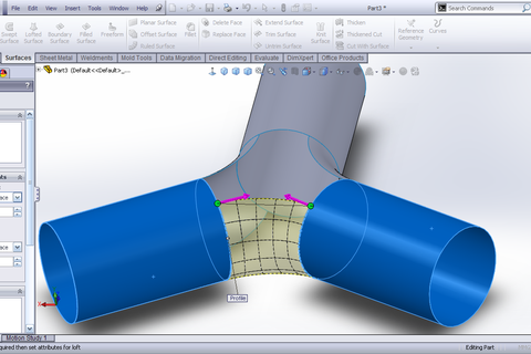 Tutorial - Modeling 3 pipe joint in SolidWorks? - GrabCAD