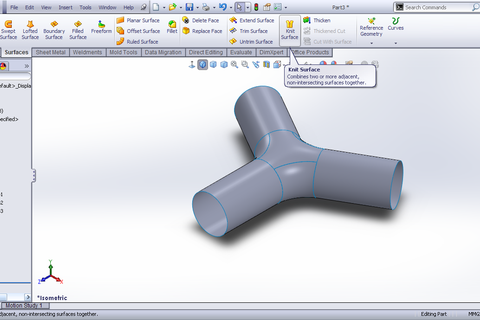 Tutorial - Modeling 3 pipe joint in SolidWorks? - GrabCAD