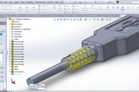 Tutorial - Modeling USB Head in SolidWorks Part 3? - GrabCAD