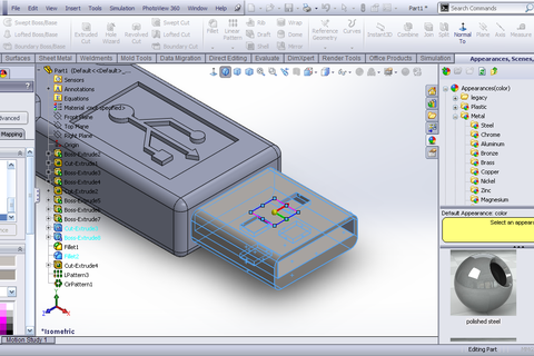 Tutorial - Modeling USB Head in SolidWorks Part 3? - GrabCAD