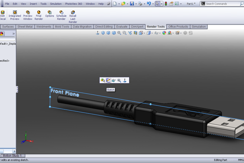 Tutorial - Modeling USB Head in SolidWorks Part 3? - GrabCAD