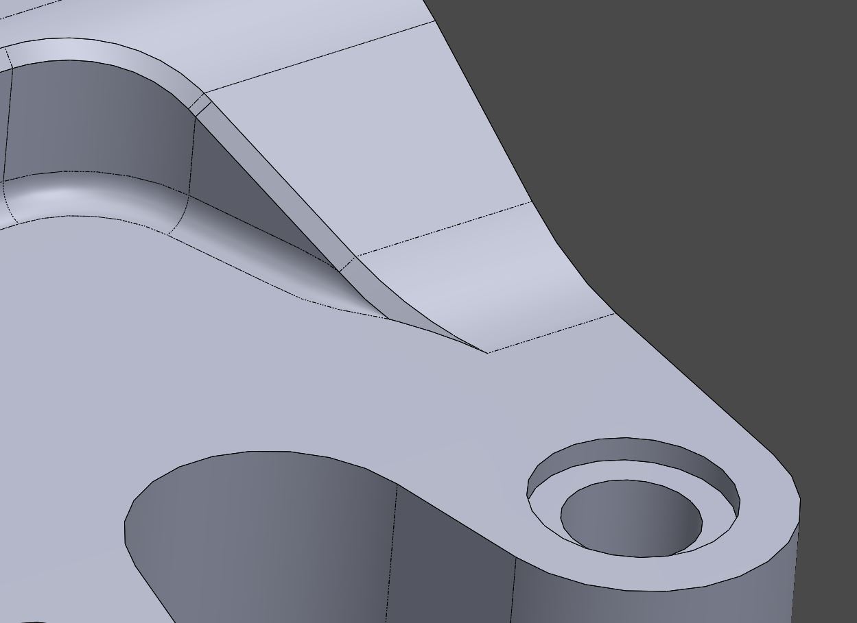 Fillet and Chamfer Merging Problem | GrabCAD Questions