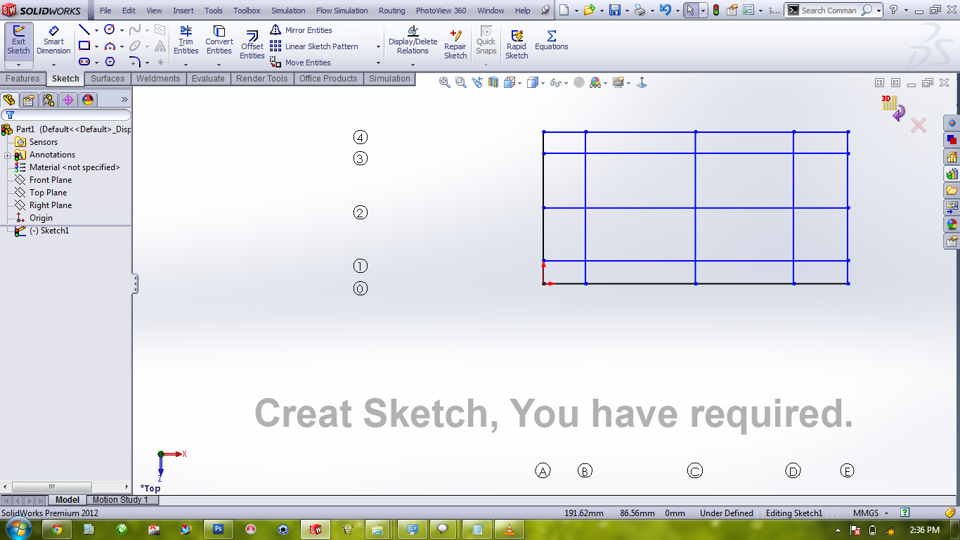 Anyone know a simple system of creating fabrication grid in SolidWorks? | GrabCAD Groups