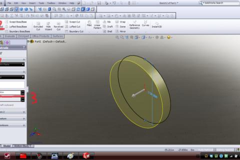 Tutorial - How to use the Revolved Cut in SolidWorks - GrabCAD