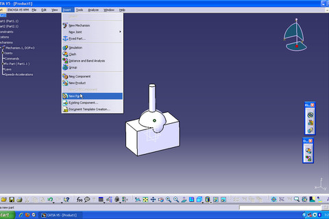 Tutorial: DMU Kinematics-Spherical Joint-Part2 - GrabCAD