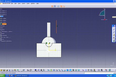 Tutorial: DMU Kinematics-Spherical Joint-Part2 - GrabCAD
