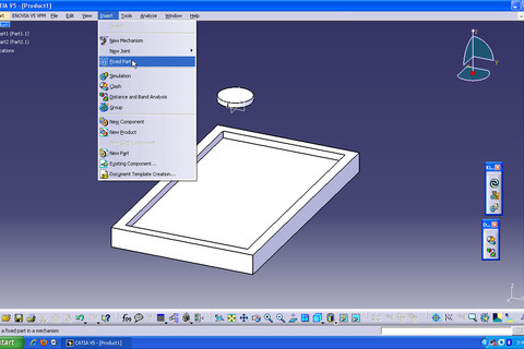 Tutorial: DMU Kinematics-Planar Joint-Part1 - GrabCAD