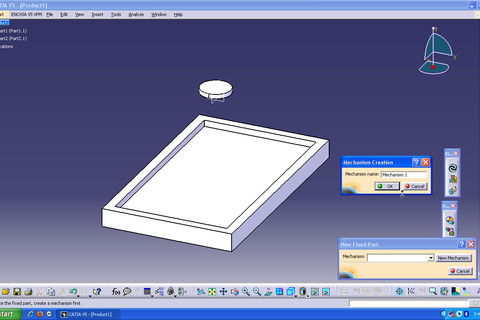 Tutorial: DMU Kinematics-Planar Joint-Part1 - GrabCAD