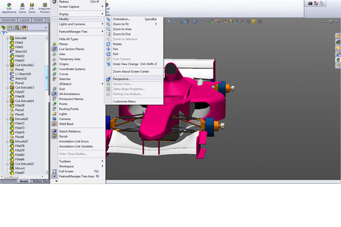 Tutorial how to change perspective scale in SW - GrabCAD