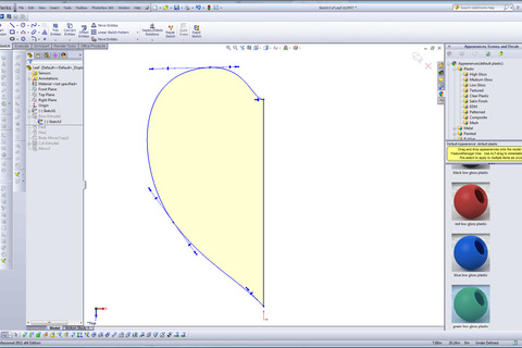 What would be the easiest way to model green leaves (see picture) in ...