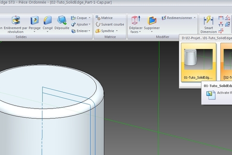 Tutorial Topdown Design On Solidedge St3 Grabcad