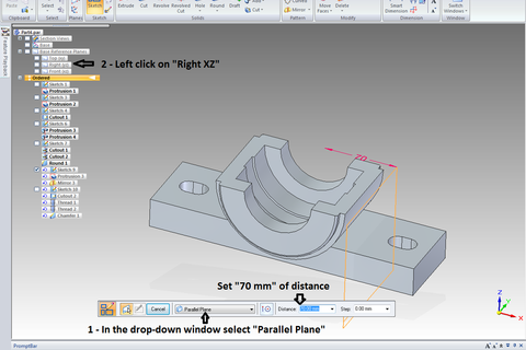 How to make and assembly a Pillow Block using Solid Edge - GrabCAD