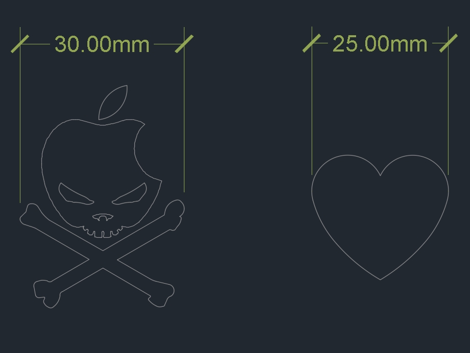 Does anyone have a simple heart in .dxf? | GrabCAD Questions