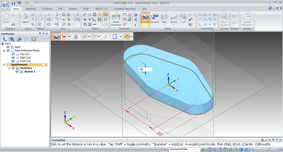 Tutorial On Modeling Bearing In Solidedge Grabcad