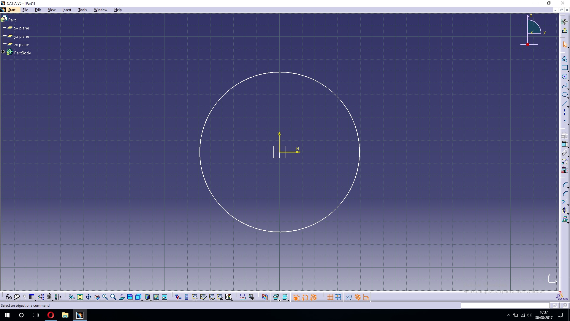 Improvement of rendering in circles, catia v5(Mejora de renderización ...