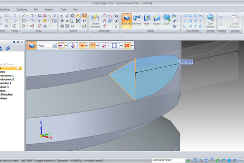 Tutorial on Modeling Bolt in SolidEdge ST4? - GrabCAD