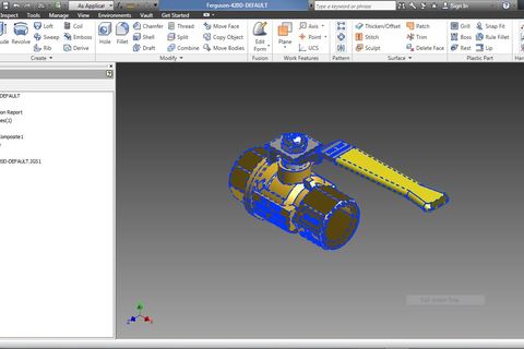 Change surface color/ texture of imported parts in Autodesk Inventor ...