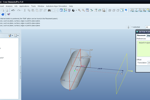 Tutorial on Modeling Pipe Joint in Creo Elements/Pro aka Pro/Engineer ...