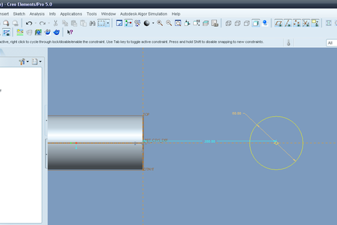Tutorial on Modeling Pipe Joint in Creo Elements/Pro aka Pro/Engineer ...