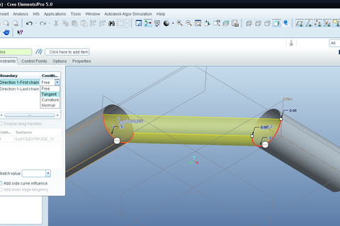Tutorial on Modeling Pipe Joint in Creo Elements/Pro aka Pro/Engineer ...