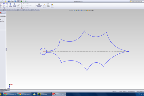 What would be the easiest way to model green leaves (see picture) in ...