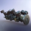 Tutorial how to make engine part 1 - GrabCAD