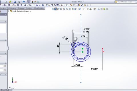 Tutorial how to make engine part 10 - GrabCAD