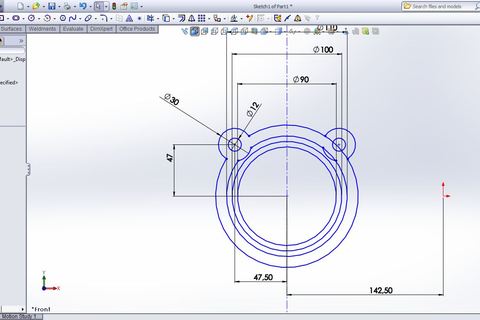 Tutorial how to make engine part 10 - GrabCAD