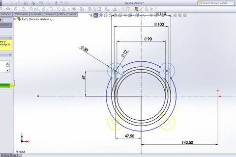 Tutorial how to make engine part 10 - GrabCAD