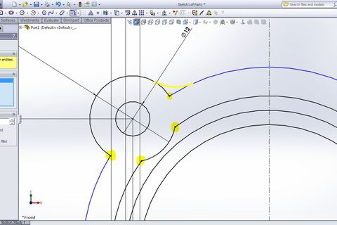 Tutorial how to make engine part 10 - GrabCAD