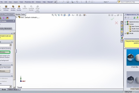 How can I add a custom background image in SolidWorks? - GrabCAD