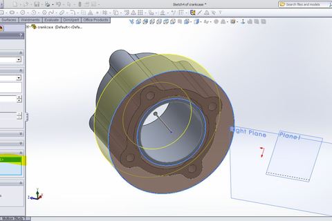Tutorial how to make engine part 10 - GrabCAD