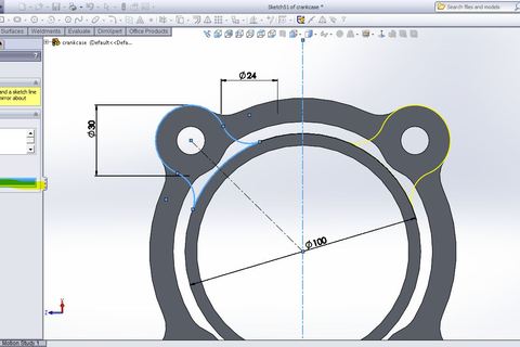 Tutorial how to make engine part 10 - GrabCAD