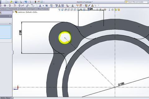 Tutorial how to make engine part 10 - GrabCAD