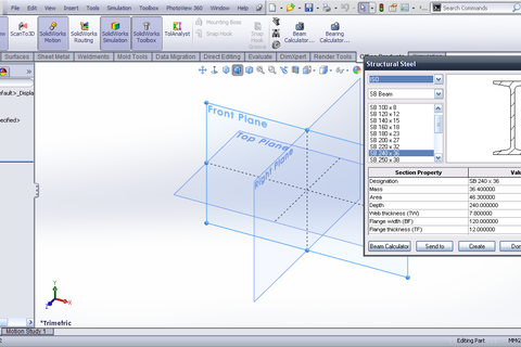 Tutorial - 2D Simplification Static analysis in SolidWorks - GrabCAD