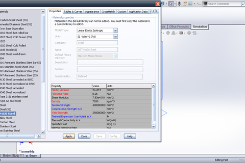 Tutorial - 2D Simplification Static analysis in SolidWorks - GrabCAD