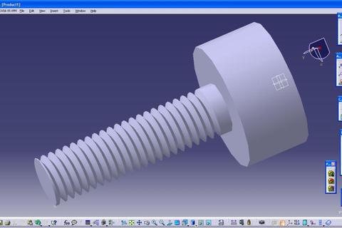 How to make thread on catia p3 V5R14 - GrabCAD