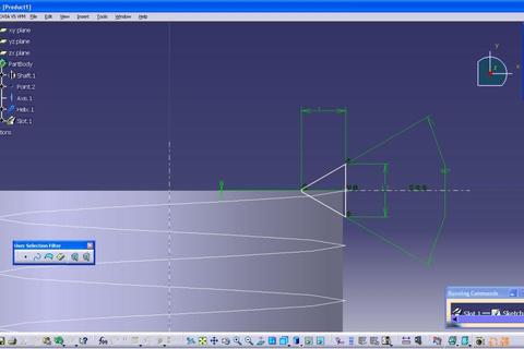 How to make thread on catia p3 V5R14 - GrabCAD