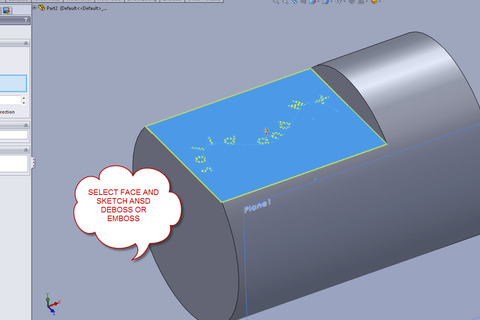 TUTORIAL2. how using Wrap in solidworks - GrabCAD