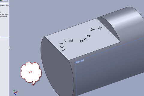 TUTORIAL2. how using Wrap in solidworks - GrabCAD