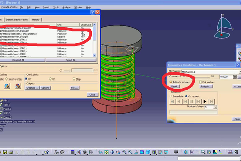 How to simulate a compression spring in Catia V5? - GrabCAD