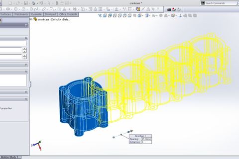 Tutorial how to make engine part 10 - GrabCAD