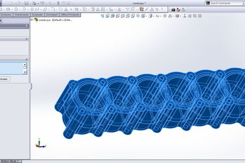 Tutorial how to make engine part 10 - GrabCAD