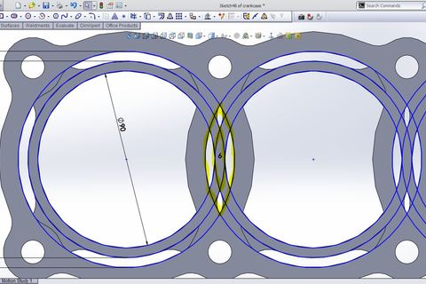 Tutorial how to make engine part 10 - GrabCAD