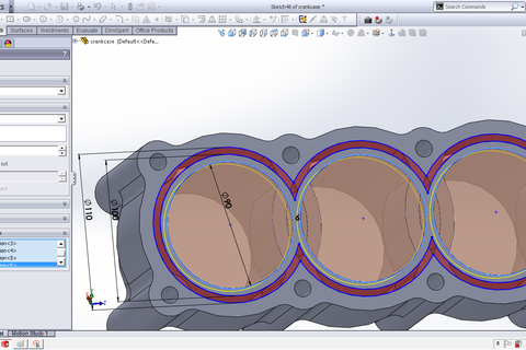 Tutorial how to make engine part 10 - GrabCAD