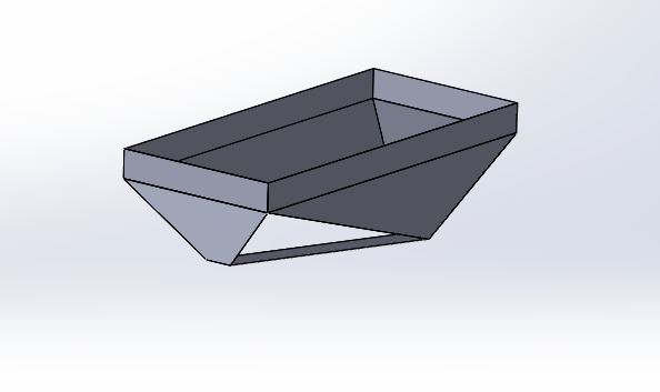 how to do a sketch of a hopper on solidwoks sheet metal? | GrabCAD ...