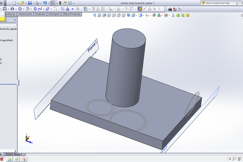 Tutorial: How to make engine part 28 - GrabCAD